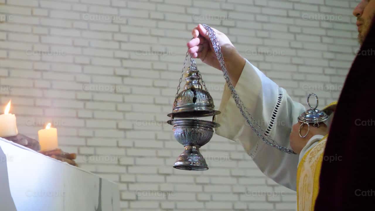 Incense - Catholic Stock Videos